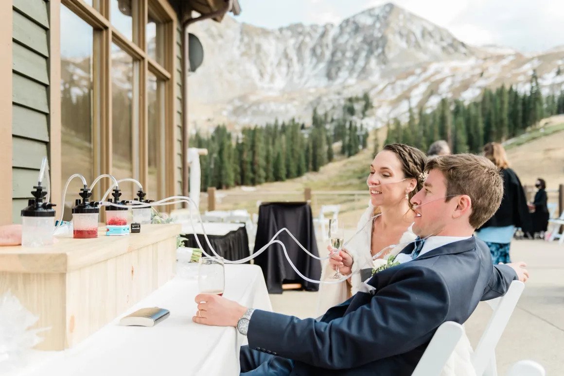 Oxygen Bar At Wedding How Do Oxygen Bars Work | Summit Oxygen